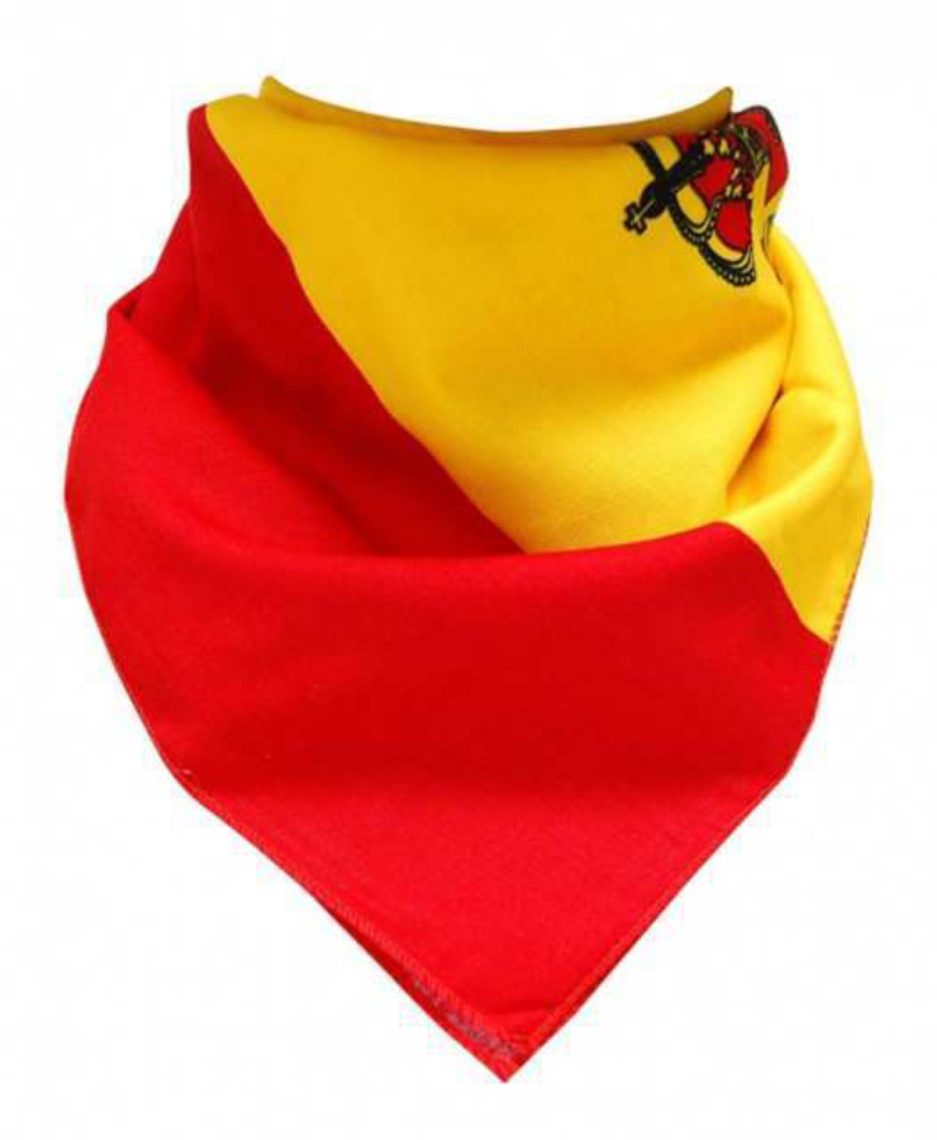 Show Your Pride with the Spain Flag Bandana Scarf